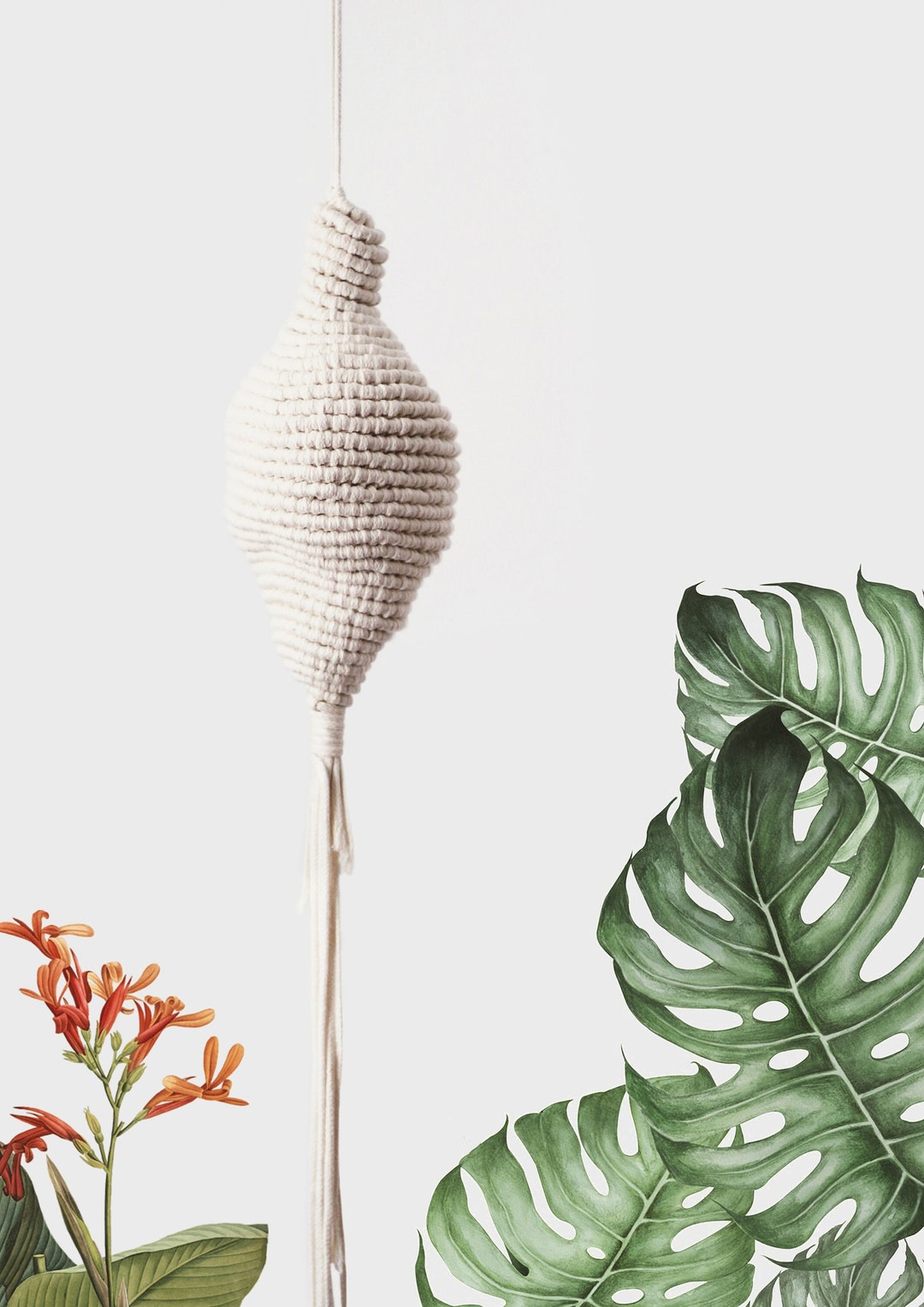 Hanging Cocoon, Soft Sculpture, Handwoven Art by WAVES'N'ME - Etsy