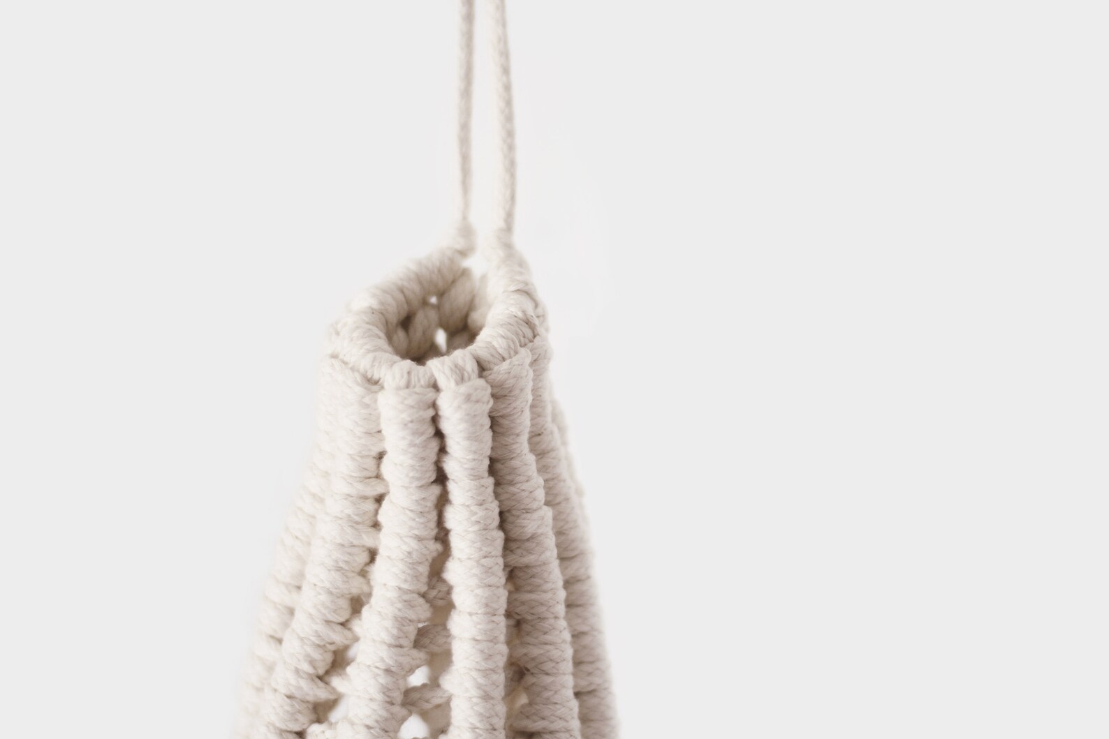 Macrame Sculpture, Nature Inspired Decor, Hanging Cocoon by WAVES'N'ME ...