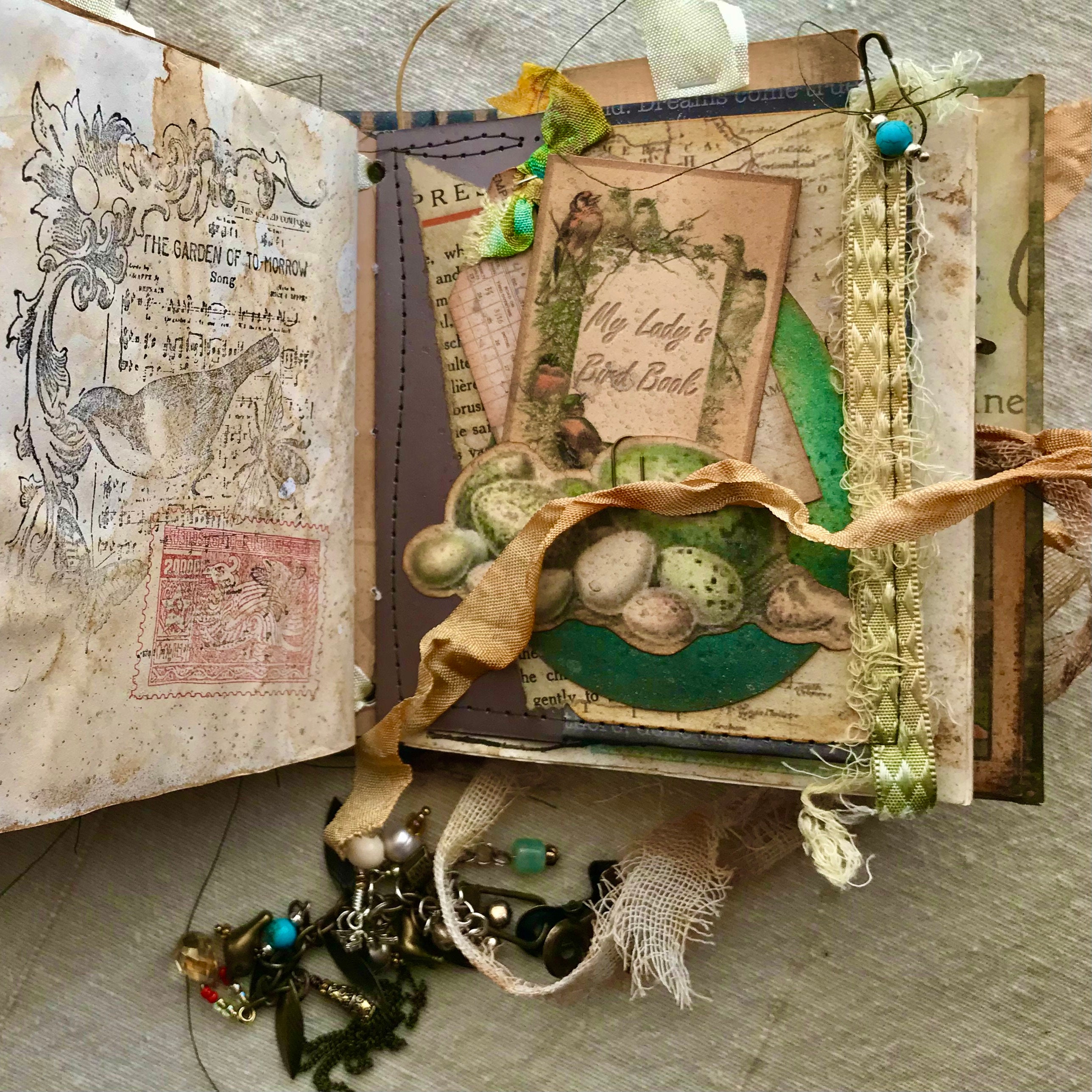 BIRD NESTS Junk Journal Toilet Paper Roll Dividers 6 - Etsy