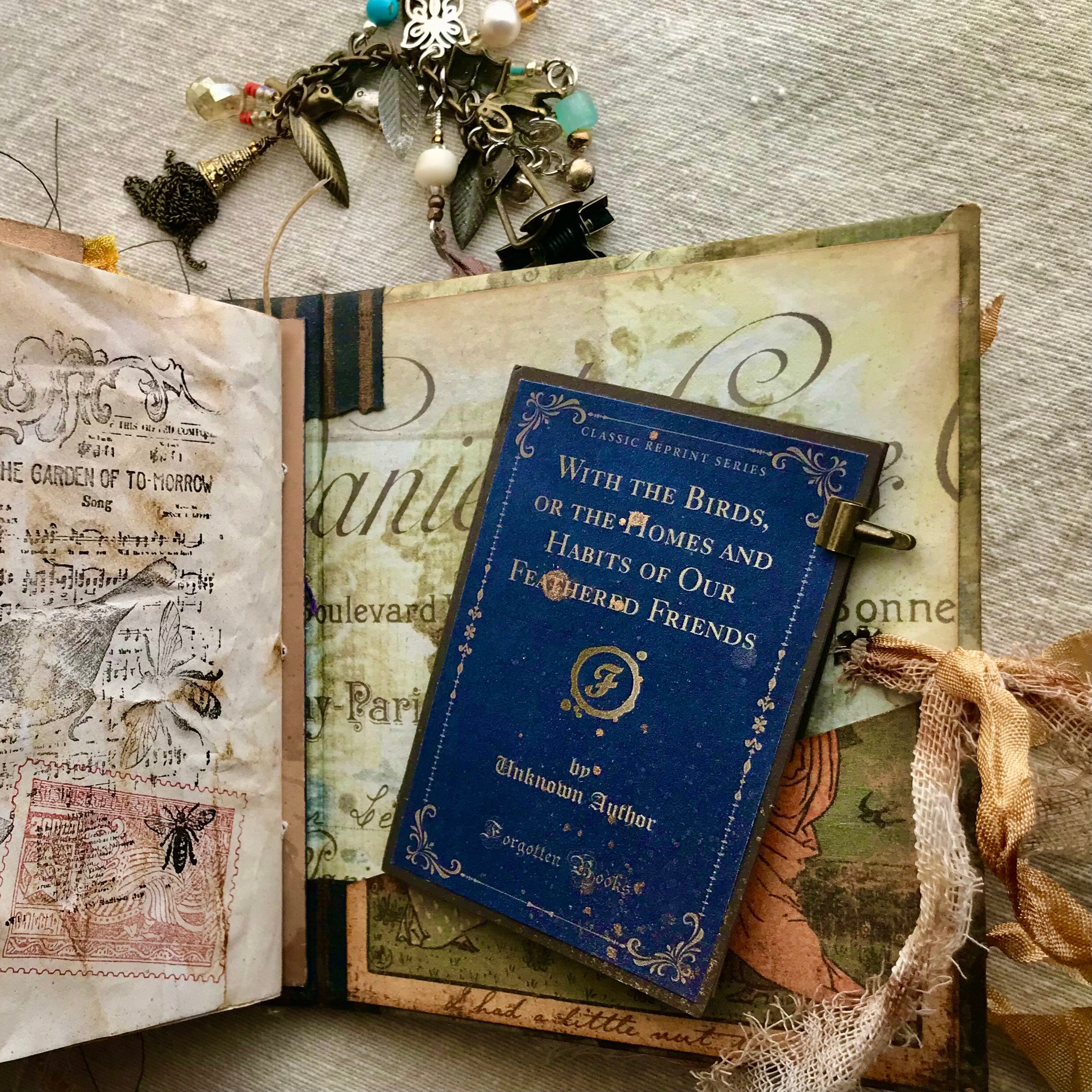 BIRD NESTS Junk Journal Toilet Paper Roll Dividers 6 - Etsy