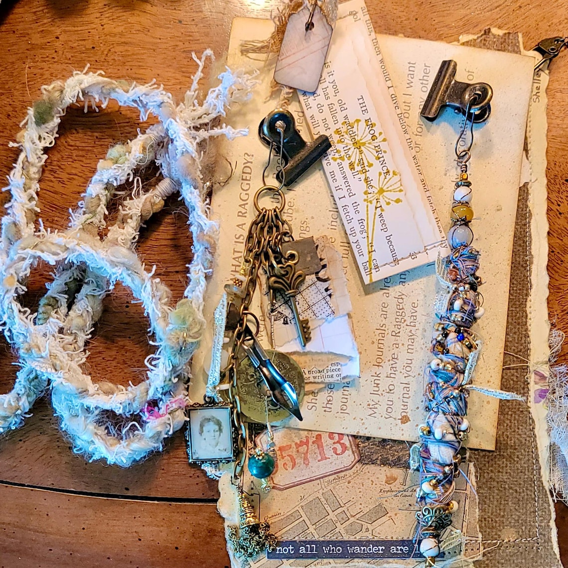 ENGLISH ILLUSTRATION JOURNAL 100 Coffee-dyed Journaling Pages, 5 Sigs/4 ...