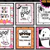 Halloween Boo Gram School Fundraiser Flyer Template Bundle, Boo-k Book ...