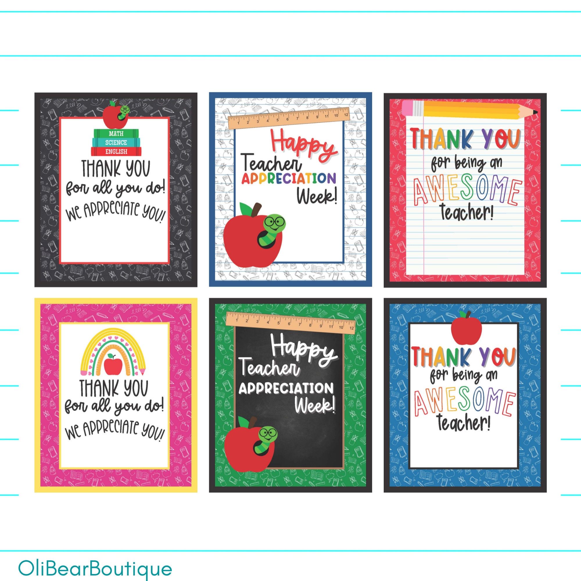 Teacher Appreciation May Teacher Appreciation Teacher Tag - Etsy