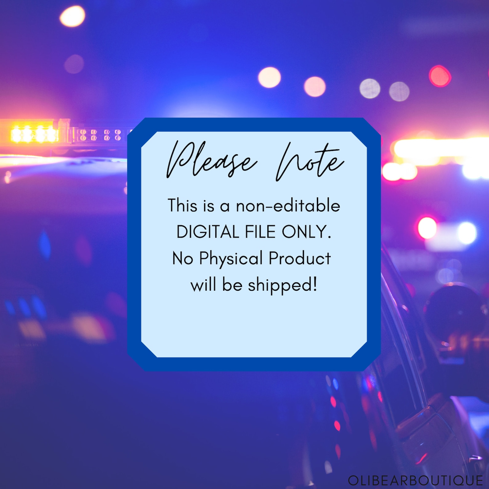 Police Appreciation Police Appreciation Month Police Tag - Etsy