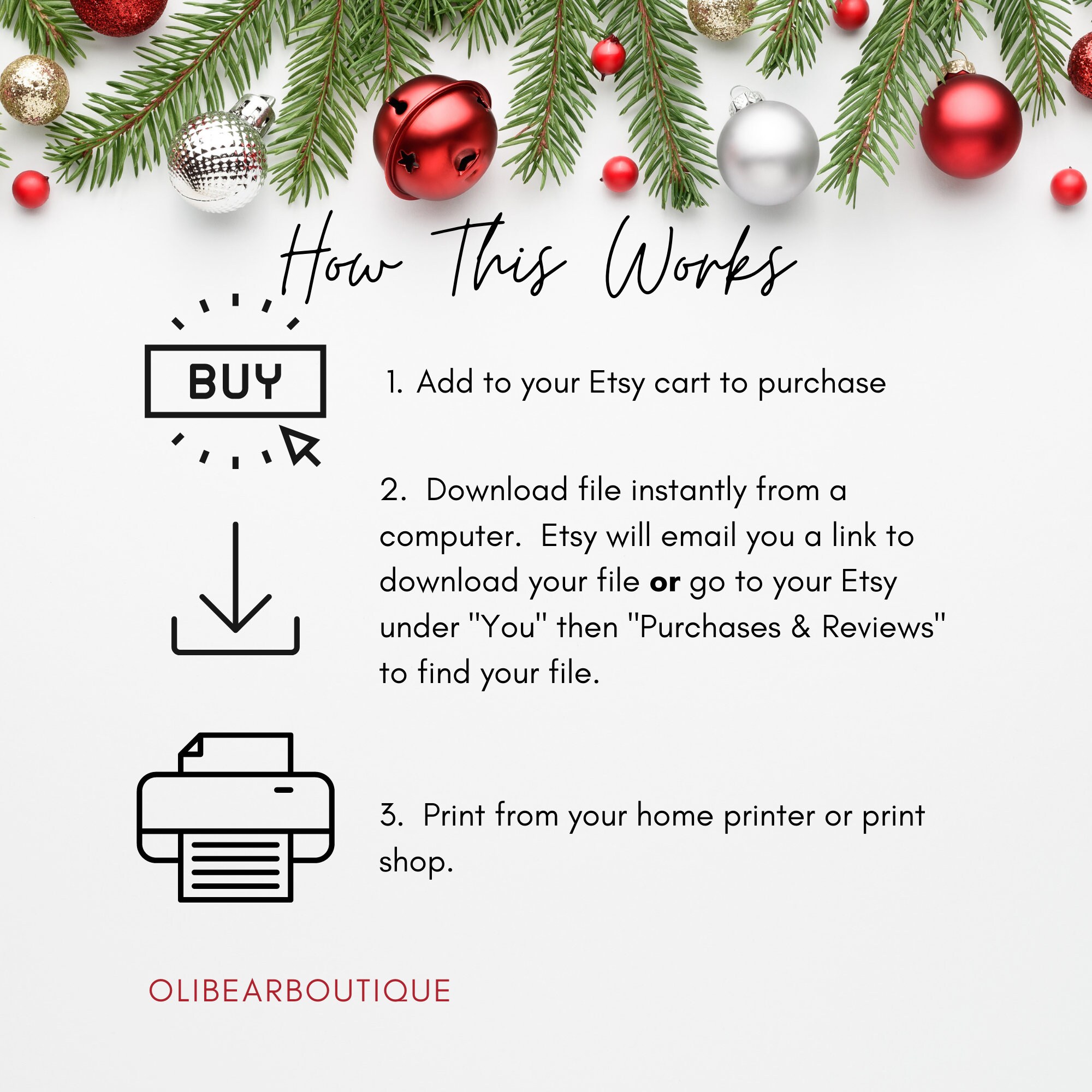 Christmas Bin Storage Labels, Printable Organization (digital Download ...