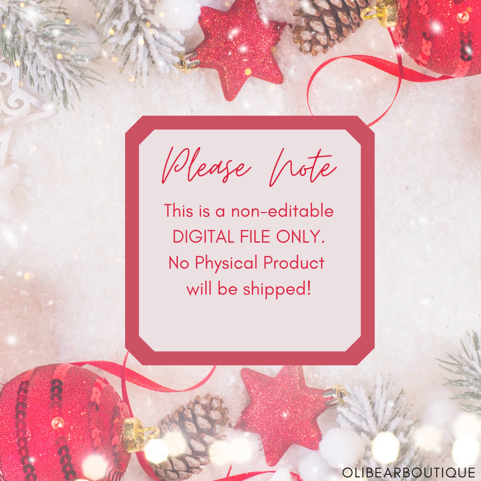 Christmas Bin Storage Labels Christmas Organization - Etsy