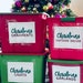 Christmas Bin Storage Labels Christmas Organization - Etsy
