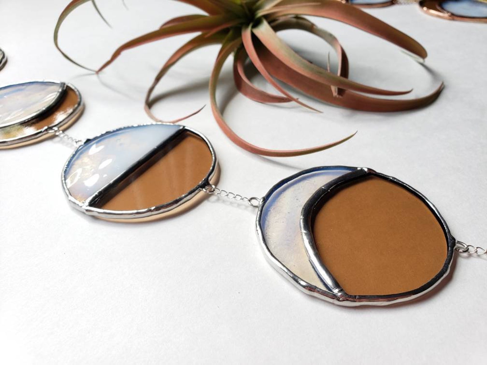 New to Full Moon Phase-sunset Peach Lunar White - Etsy