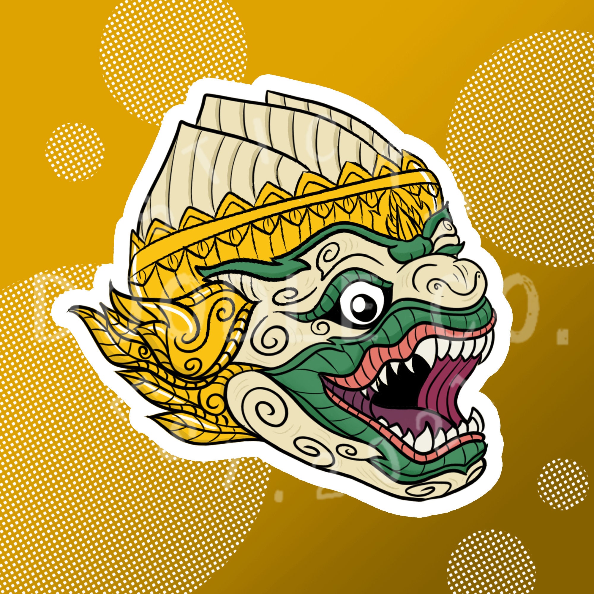 Khmer Sticker, Khmer Apsara, Multiple Designed Decorative Stickers - Etsy