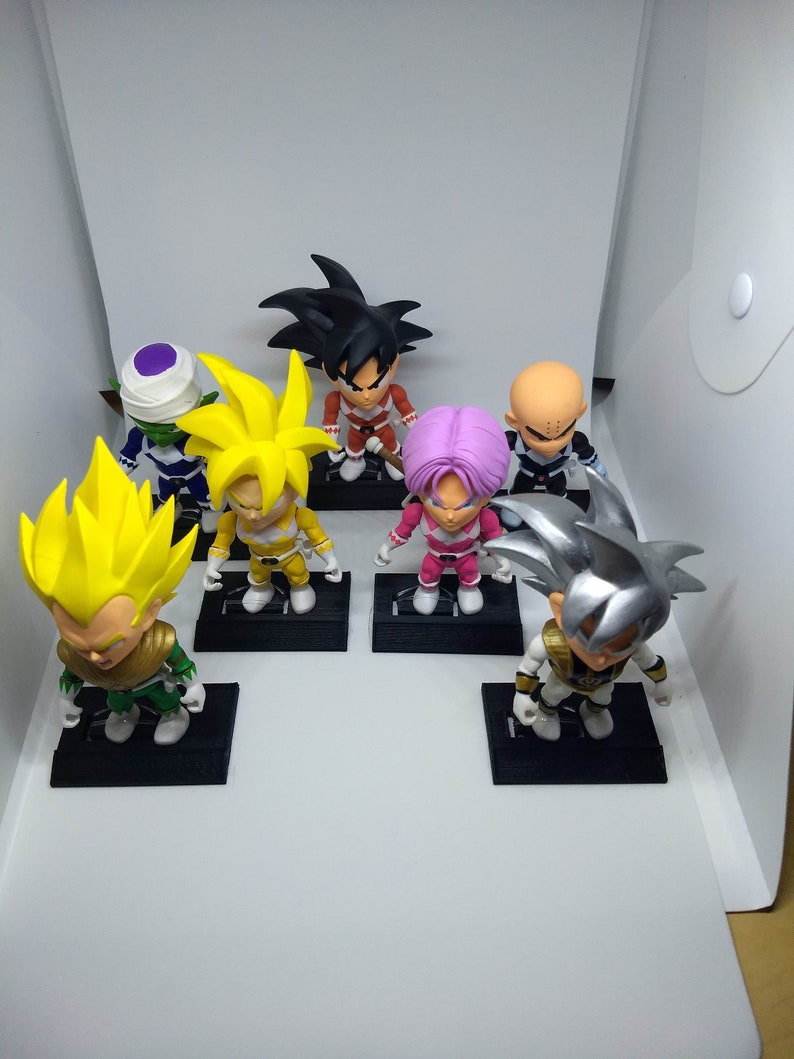 Dragonball Z as MMPR Custom the Loyal Subjects Vinyl Figure - Etsy