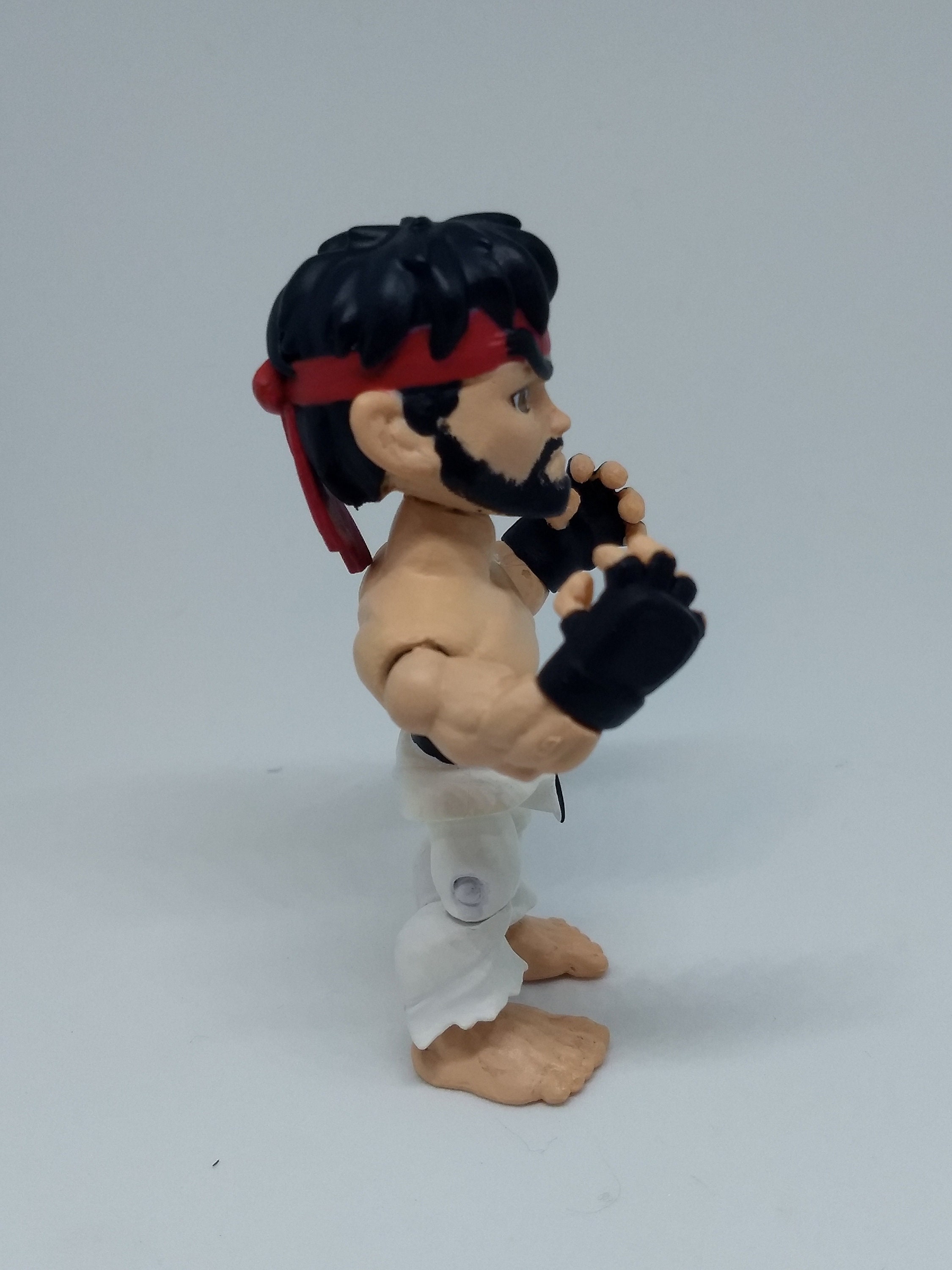 Street Fighter Bearded Ryu Custom the Loyal Subjects Vinyl - Etsy