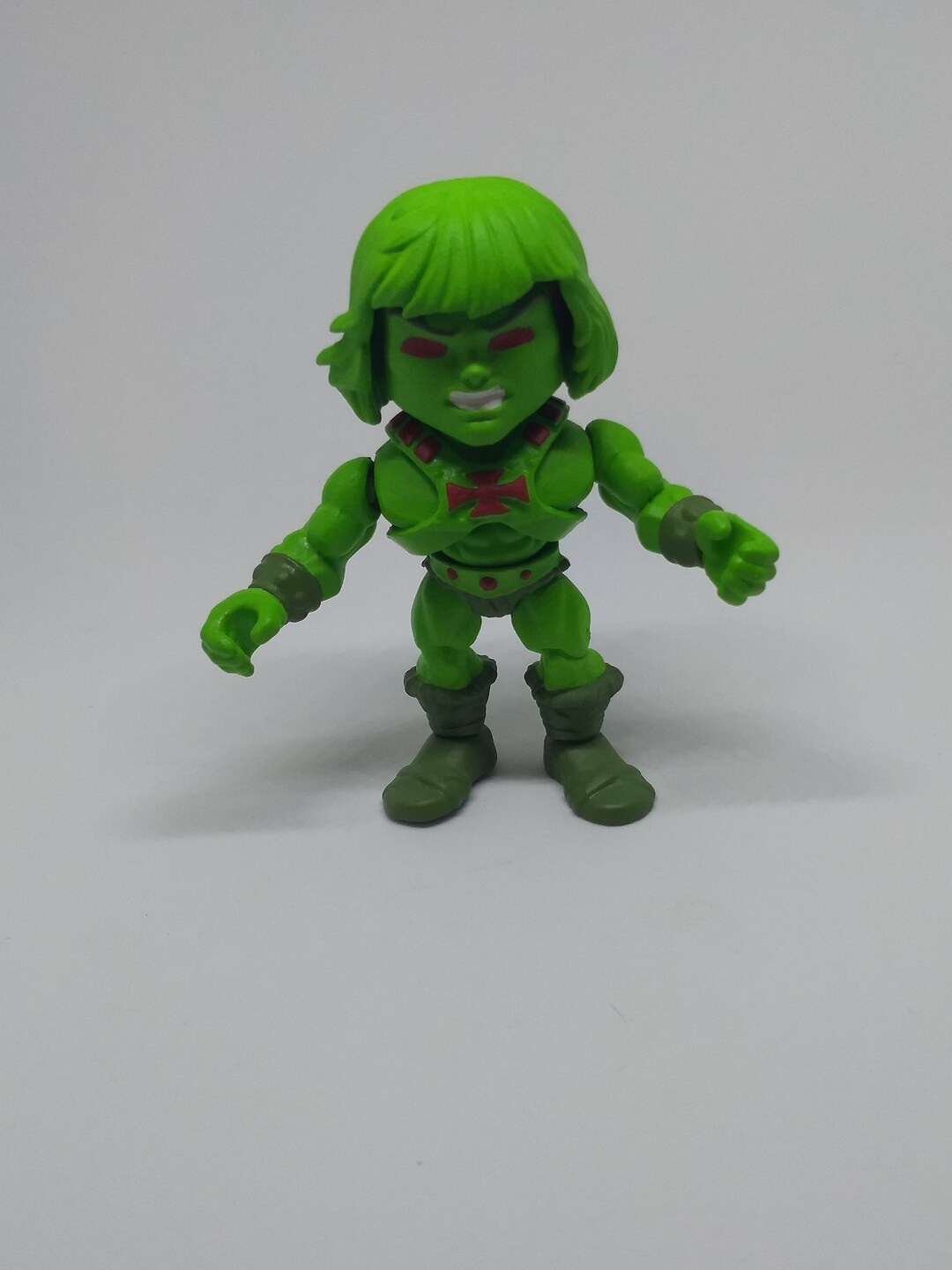 He-man Masters of the Universe Slime Pit Wave 2 He-man Custom the Loyal ...