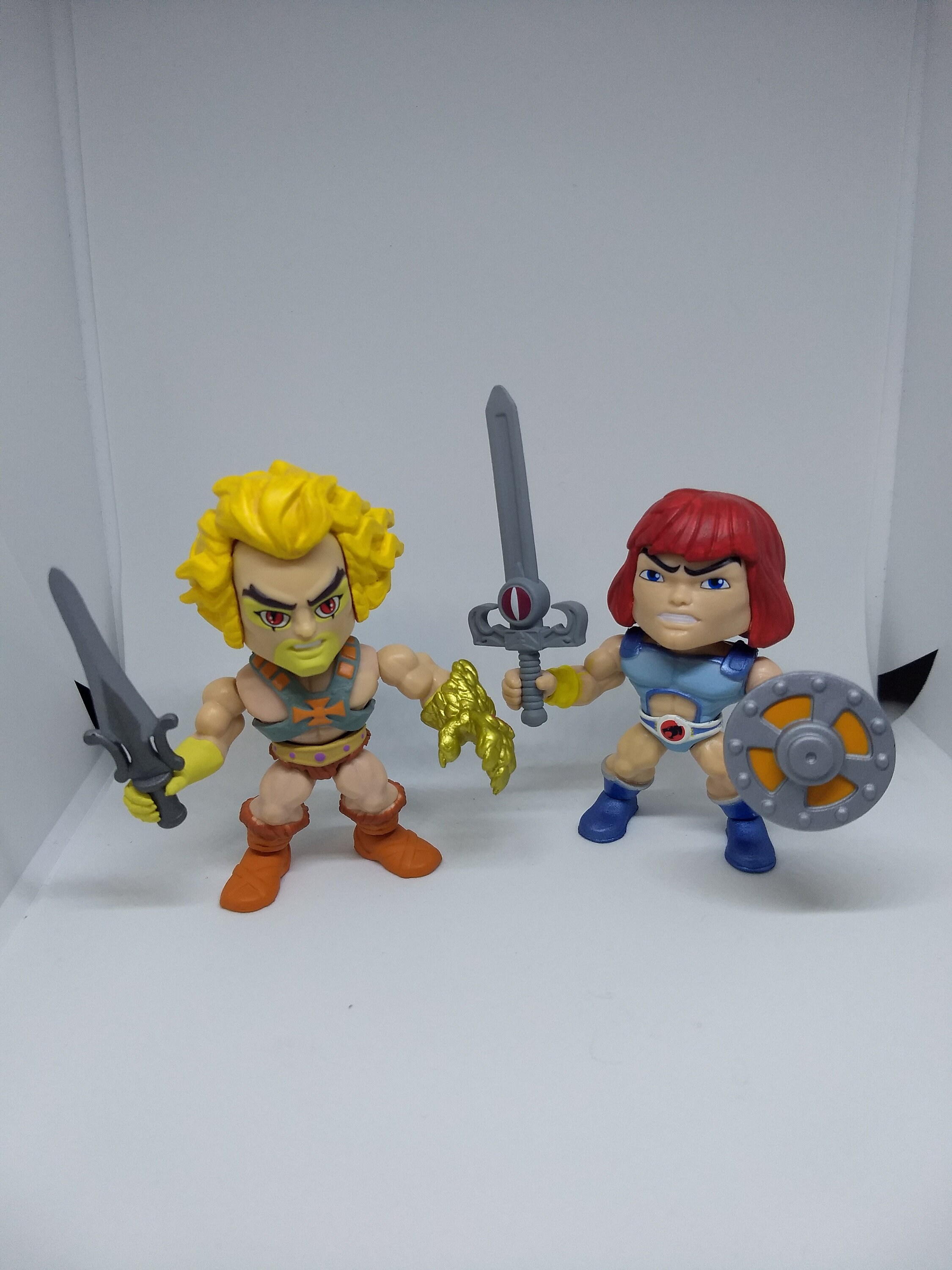 He-man Masters of the Universe Lion-o as He-man and He-man as - Etsy