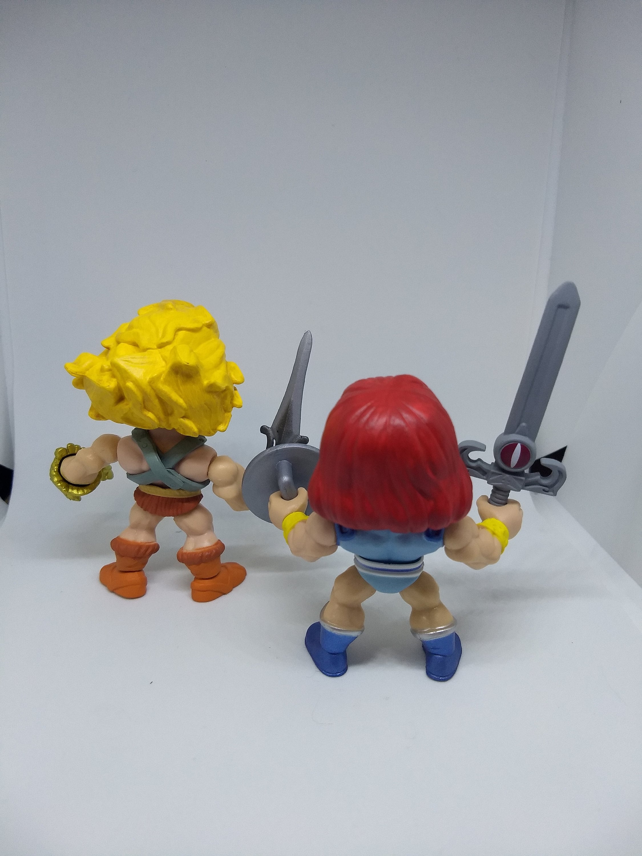 He-man Masters of the Universe Lion-o as He-man and He-man as - Etsy