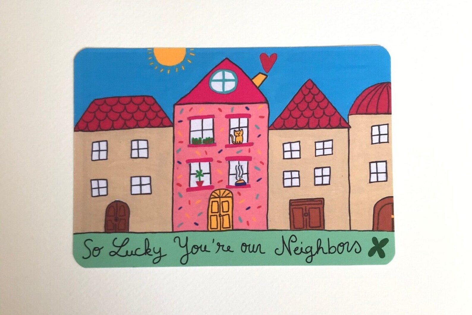 Best Neighbor Card Thank You Neighbor Neighbor Moving Card - Etsy