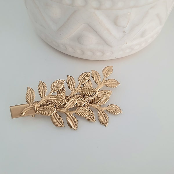 Leaf Hair Clip - Etsy