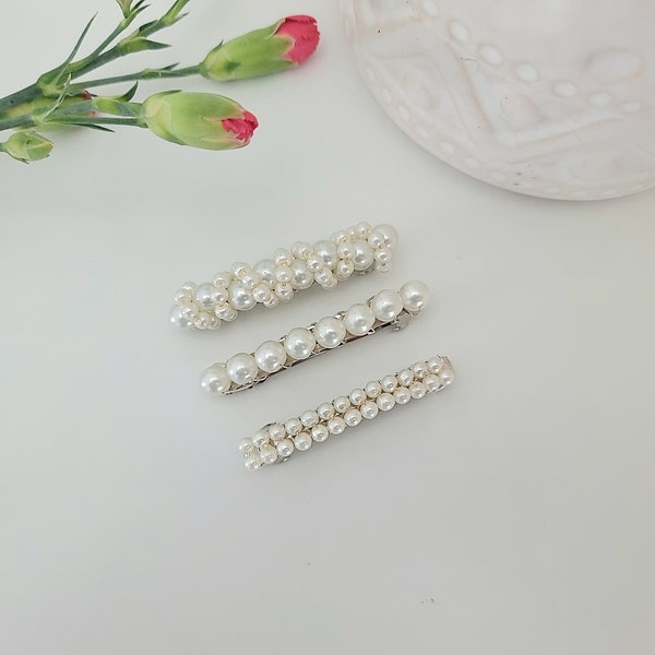 Pearl Hair Accessory - Etsy