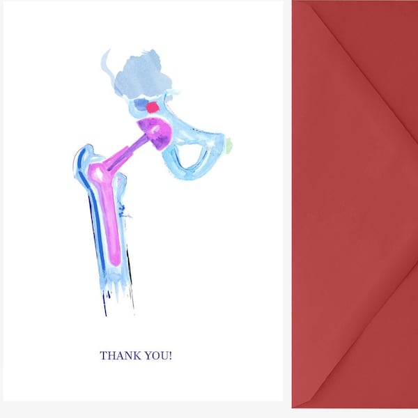 Orthopedic Thank You Cards - Etsy UK