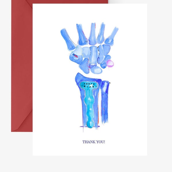 Orthopedic Thank You Cards - Etsy UK