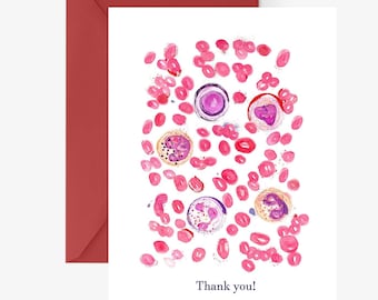 Medical Technologist Thank You Card - Etsy