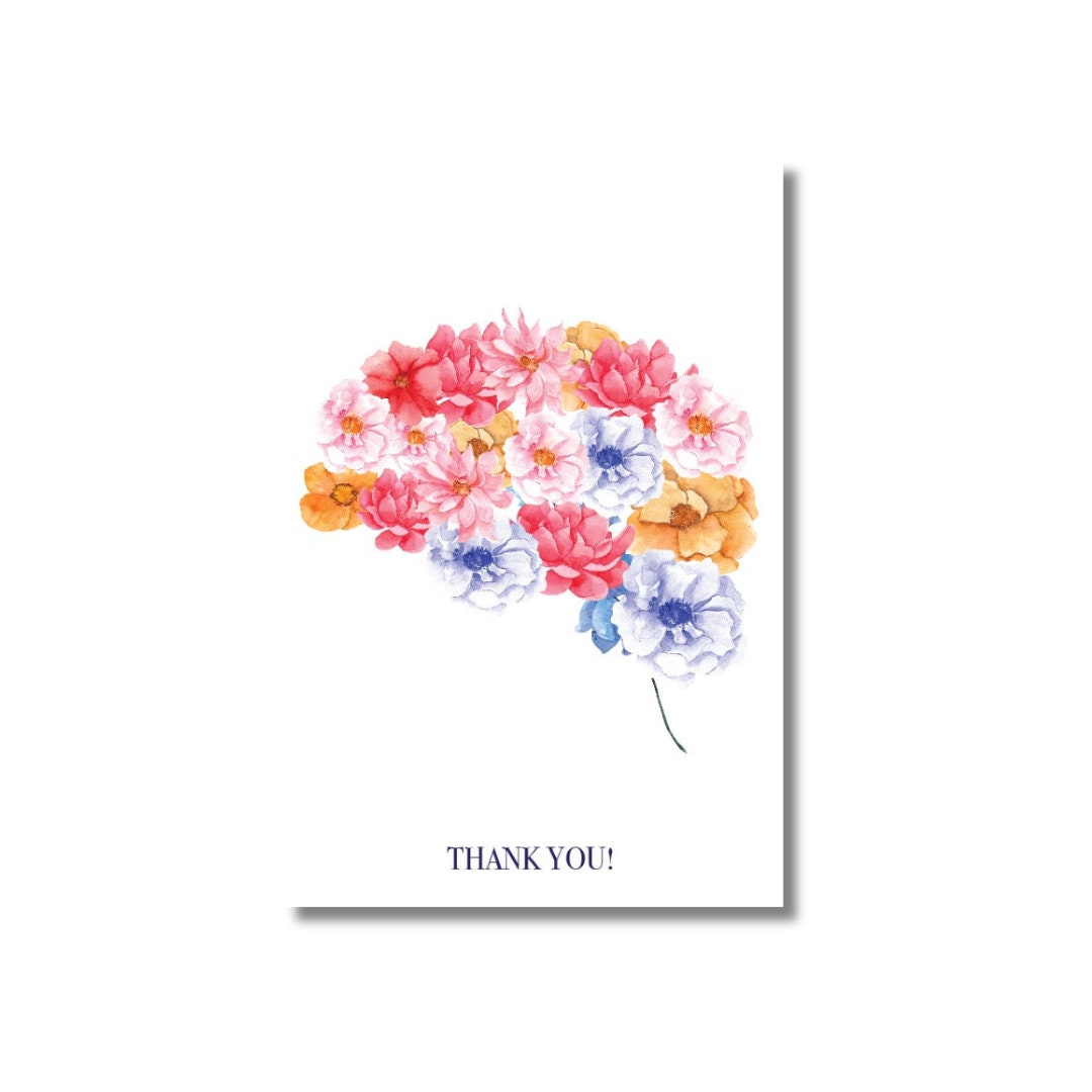 Neurology Card - Psychiatry Card - Medical Thank You Card - Neurologist ...