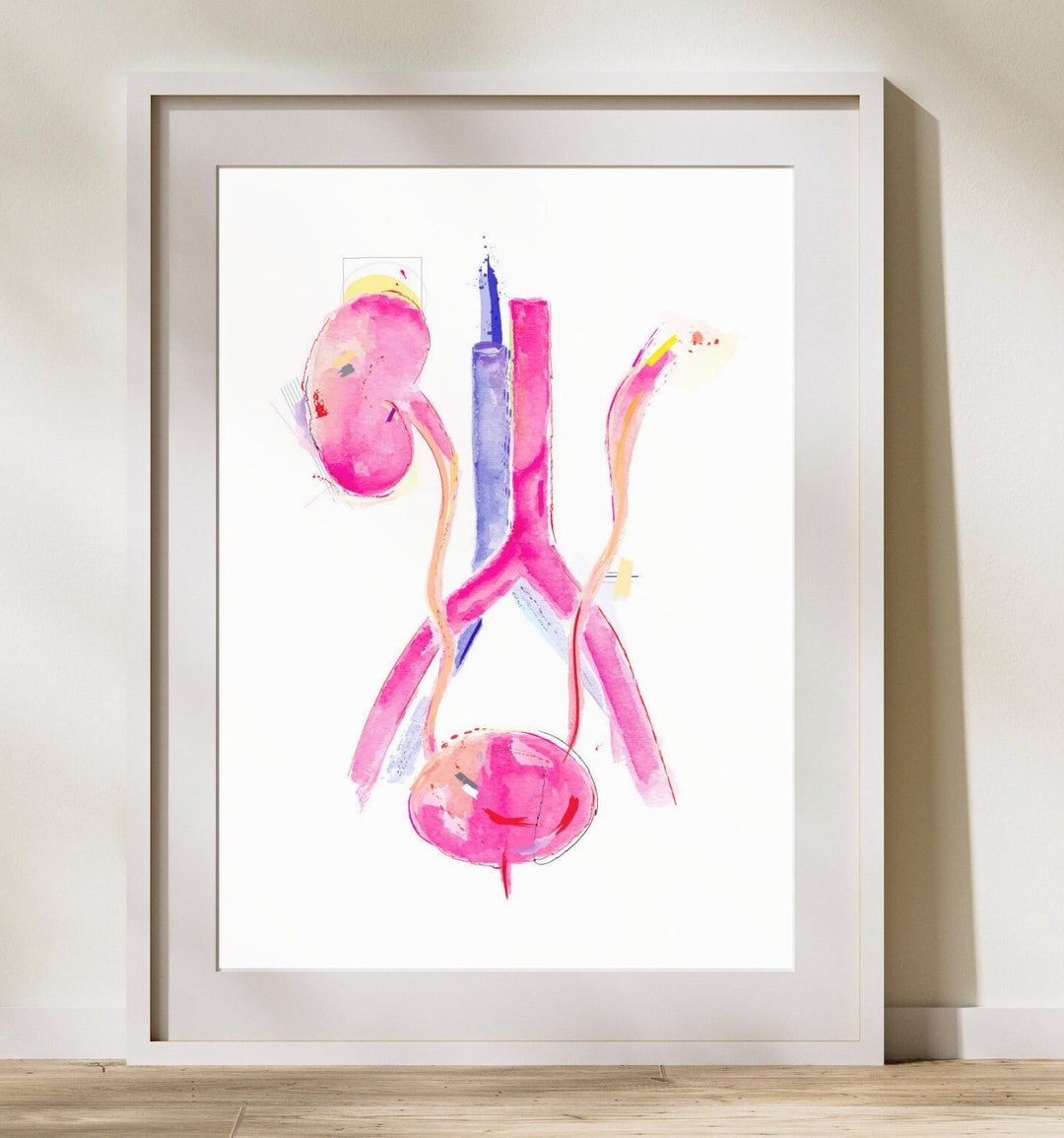 Urology Art, Nephrology Art, Bladder Cancer, Urology Gifts, Urology ...