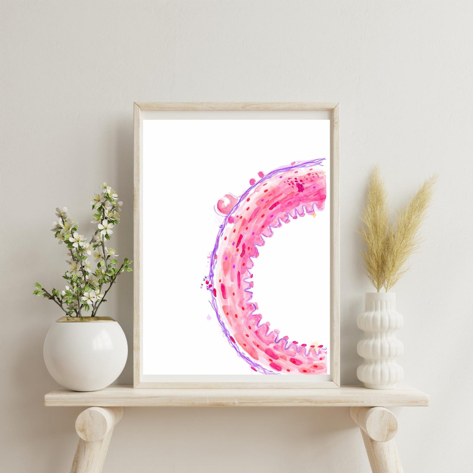 Artery - Histology Art, Pathology Assistant Gift, Histology Technician ...