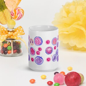 Laboratory Mug, Hematology Gift, Cell Biology Art, Lab Tech Mug, Lab ...