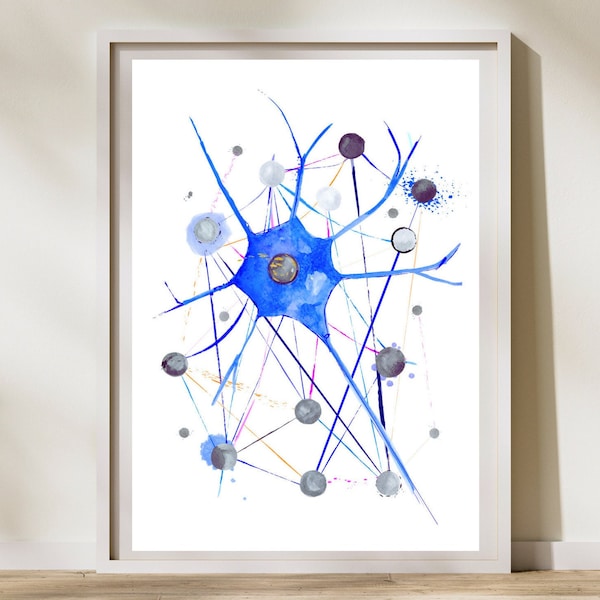 Neuron Art - Etsy