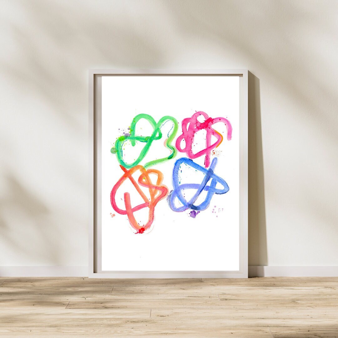 Hemoglobin, Phlebotomy Art, Laboratory Artwork, Biology Art Print ...