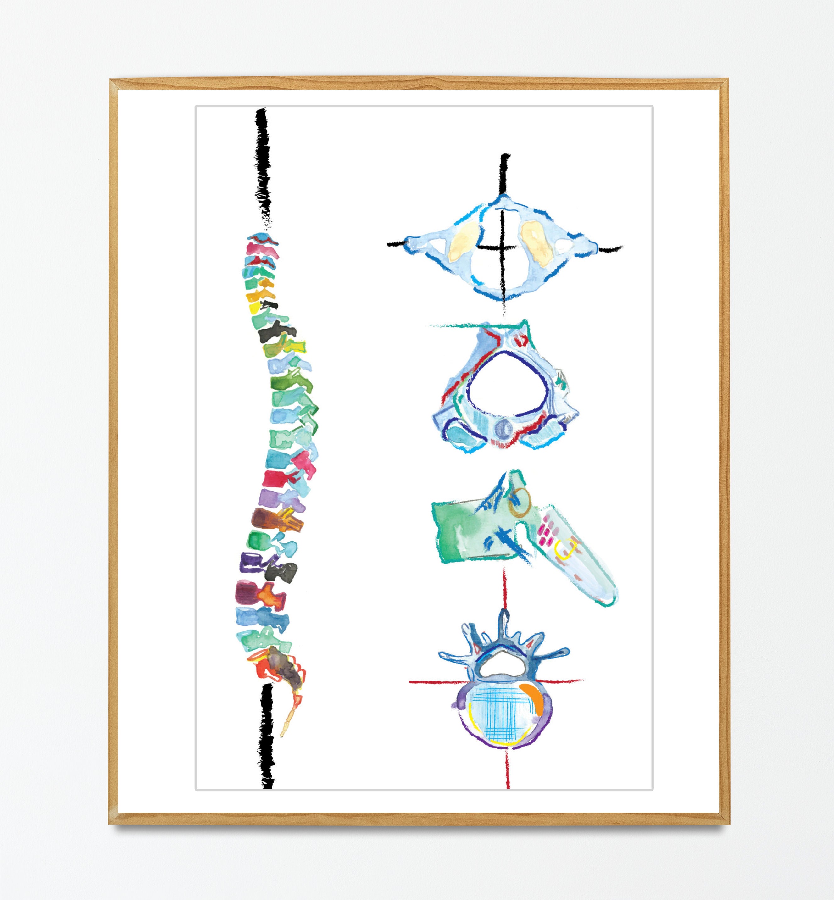 Chiropractic Spine Art