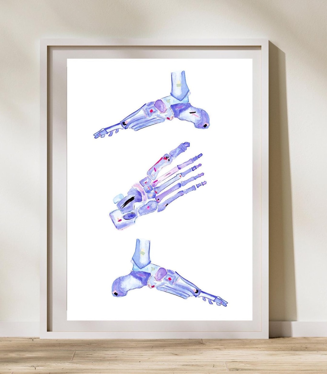 Foot Anatomy, Podiatry Graduation Gift, Podiatry Art, Orthopedic ...