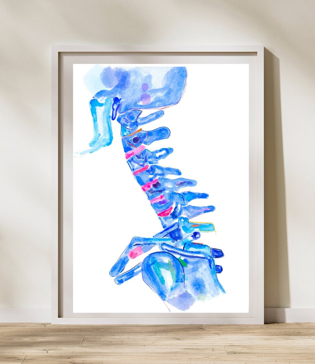 Cervical Spine Anatomy, Chiropractic Art, Spine Anatomy Art ...