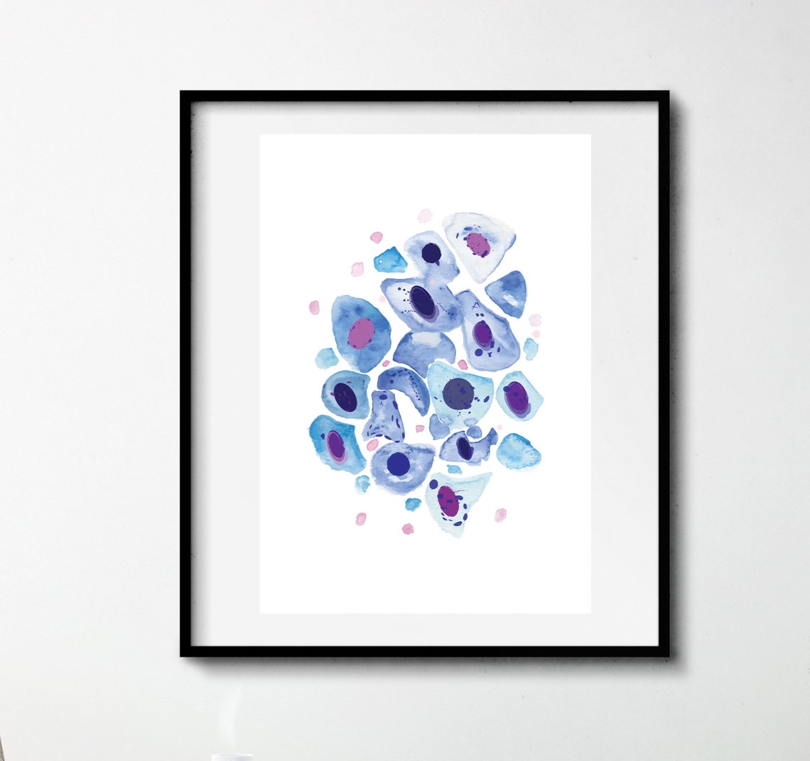 Histology Art Print Laboratory Art Print Pathology Art - Etsy