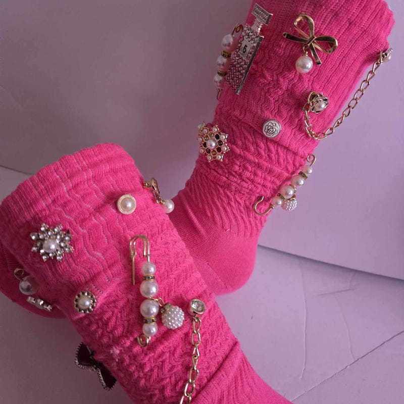 Socks With Charms - Etsy