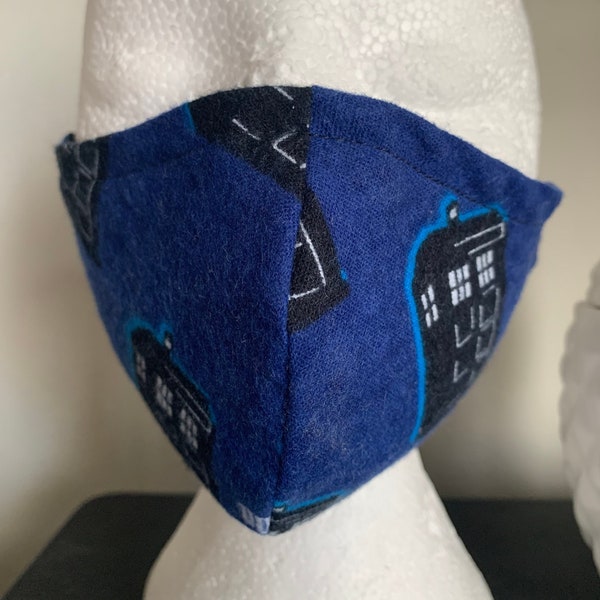 Doctor Who Face Mask - Etsy