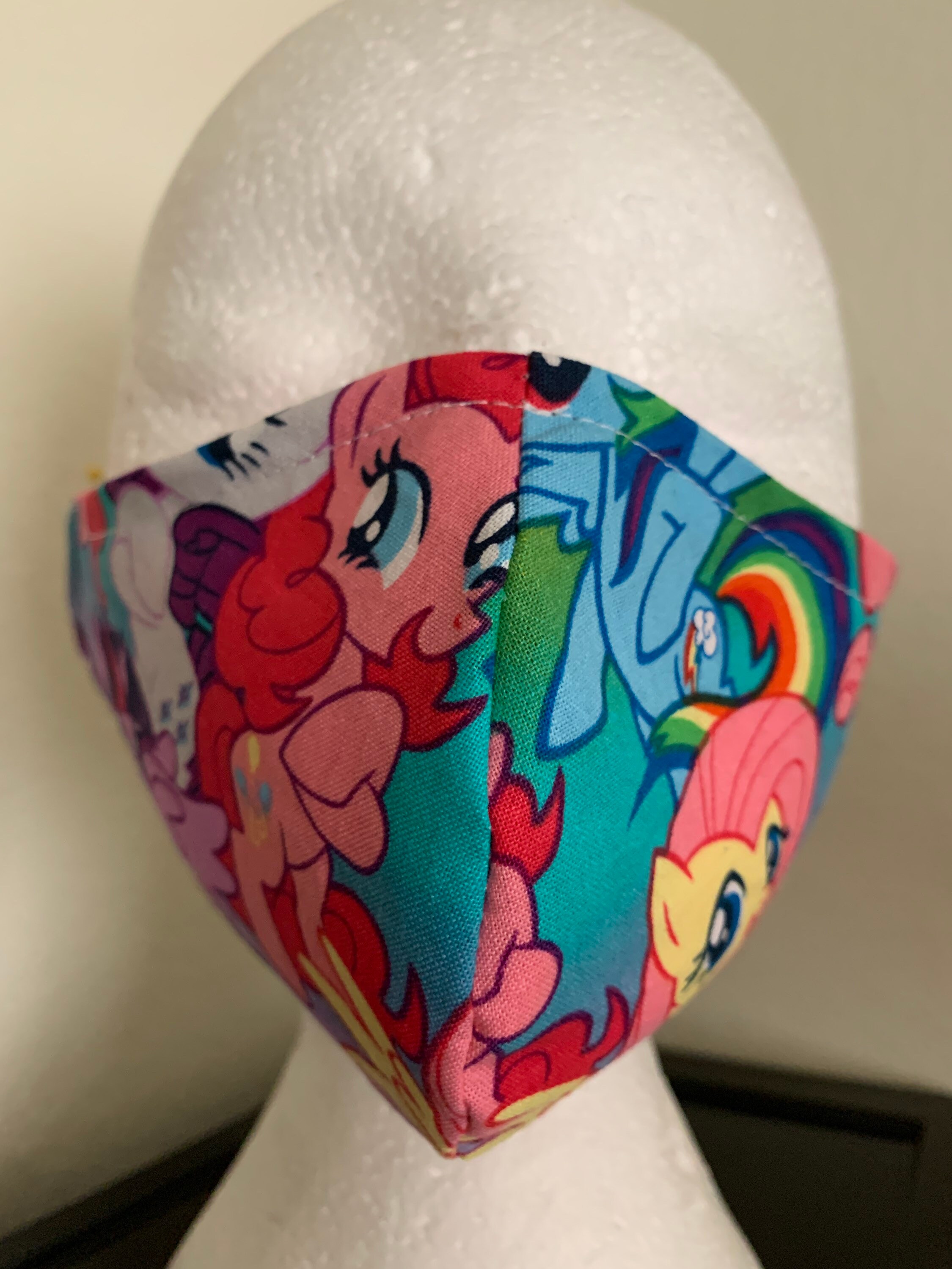 My Little Pony MLP and Pink Reversible Face Mask & Covering | Etsy
