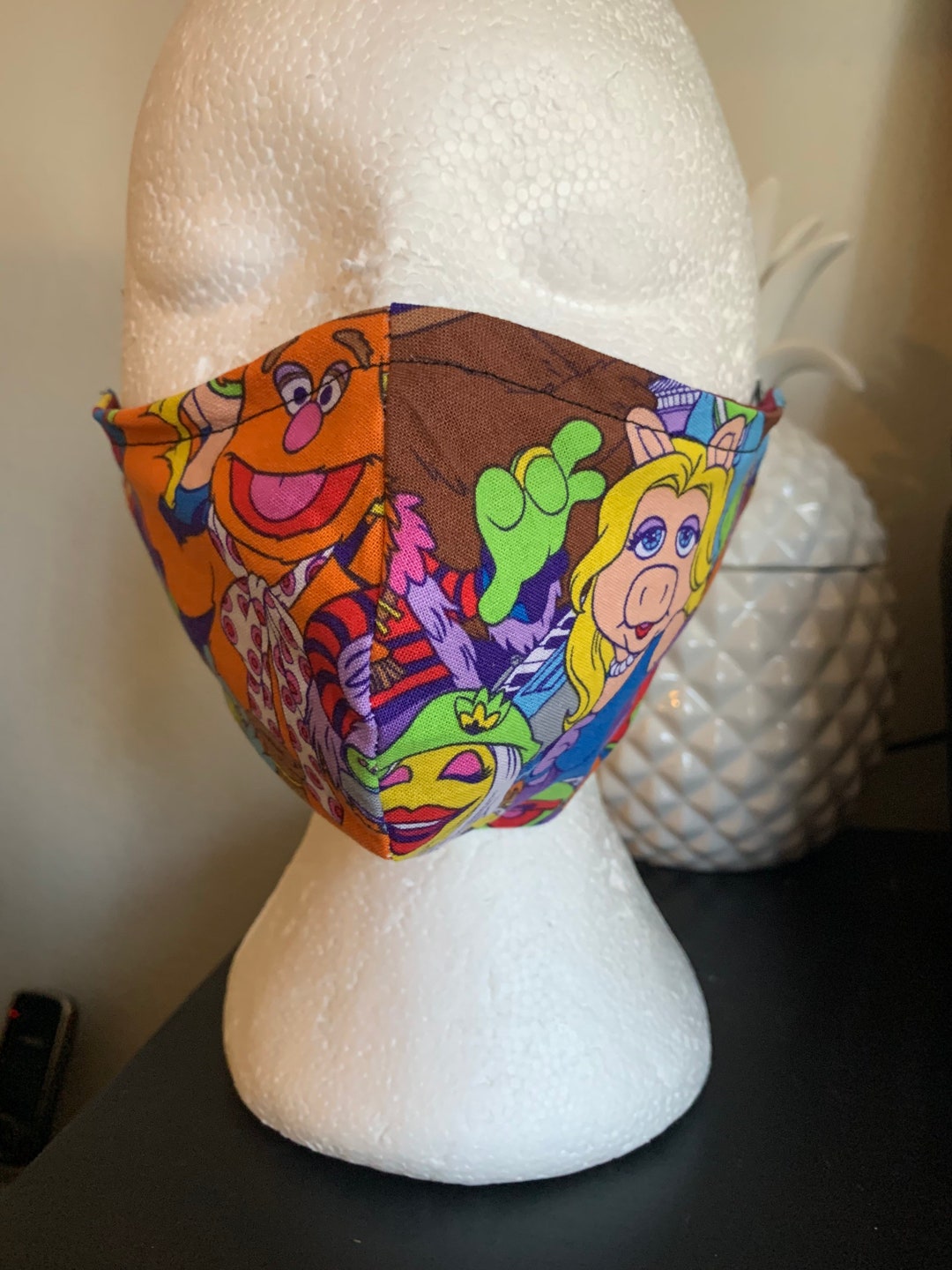 Muppet Characters, Miss Piggy, Gonzo, Fozzie, and Red Reversible Face ...