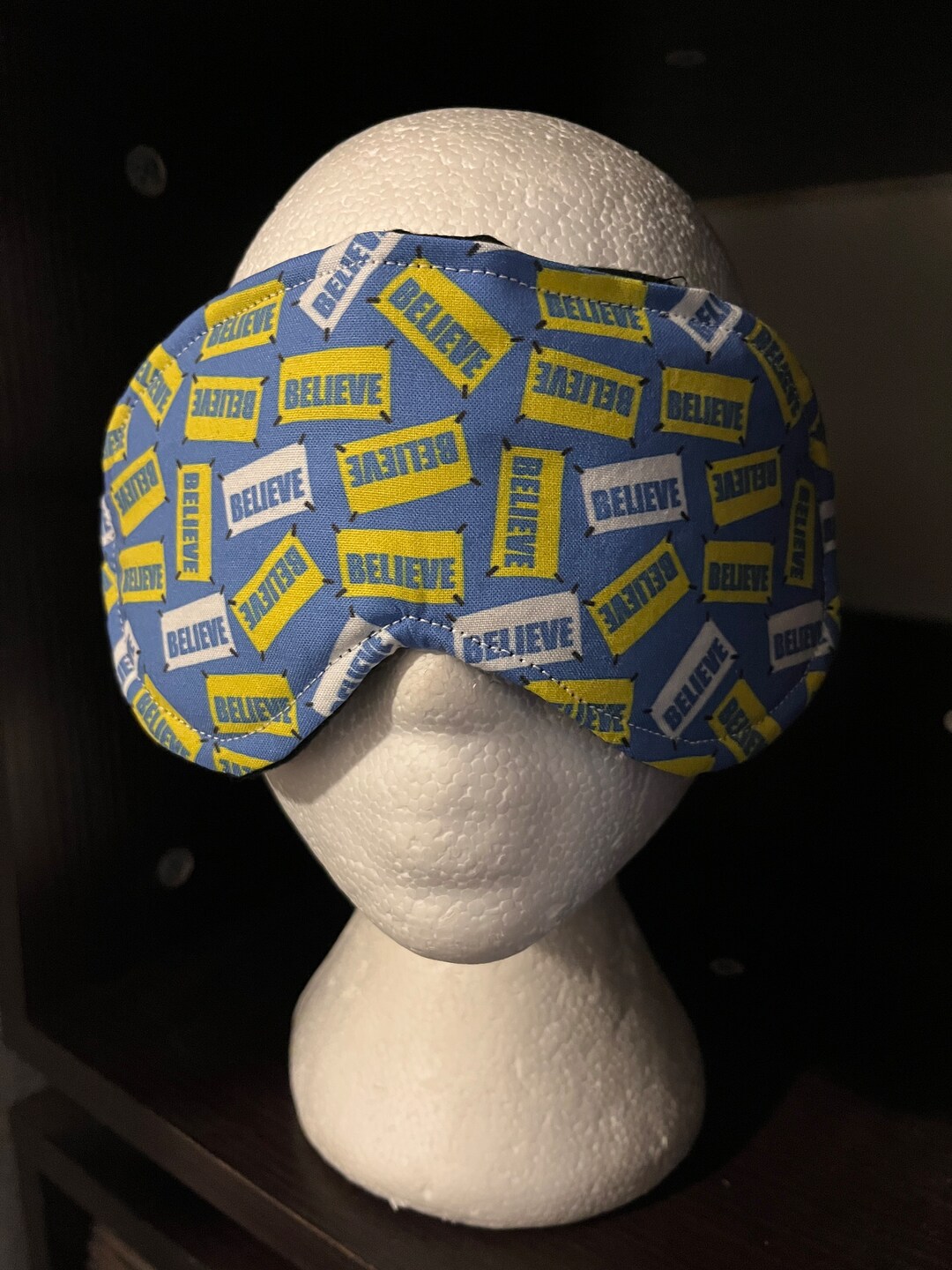 Ted Lasso Believe Cotton Sleep Eye Mask - Etsy