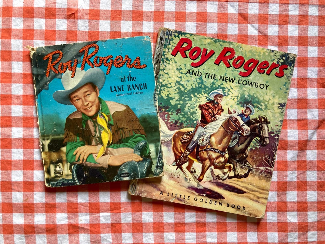 Pair of Roy Rogers Books--roy Rogers and the New Cowboy 1953 and Roy ...