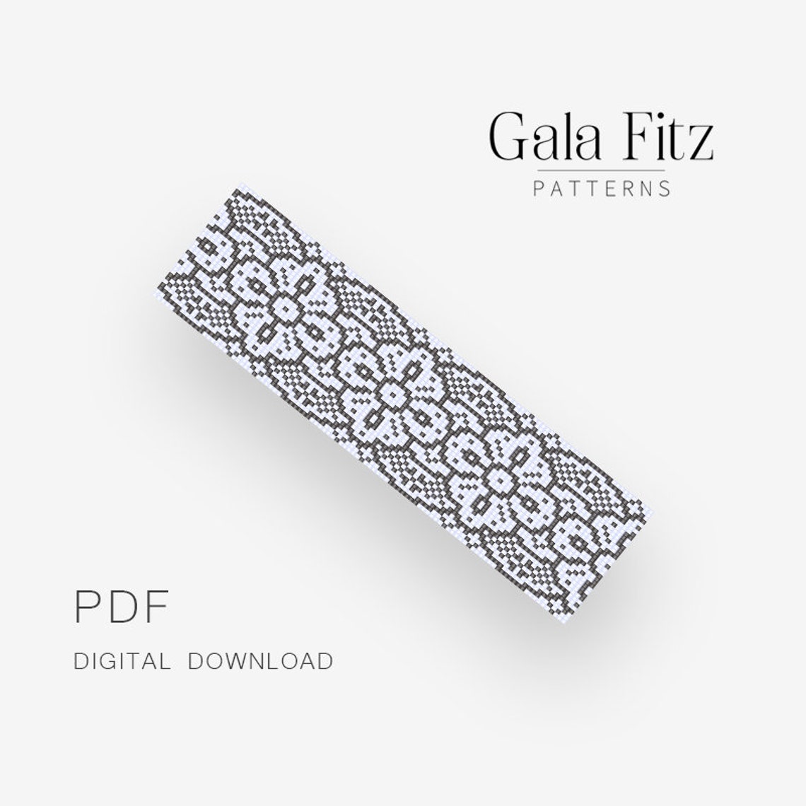 Bead Loom Pattern Beaded Lace Loom Pattern for Bracelet - Etsy