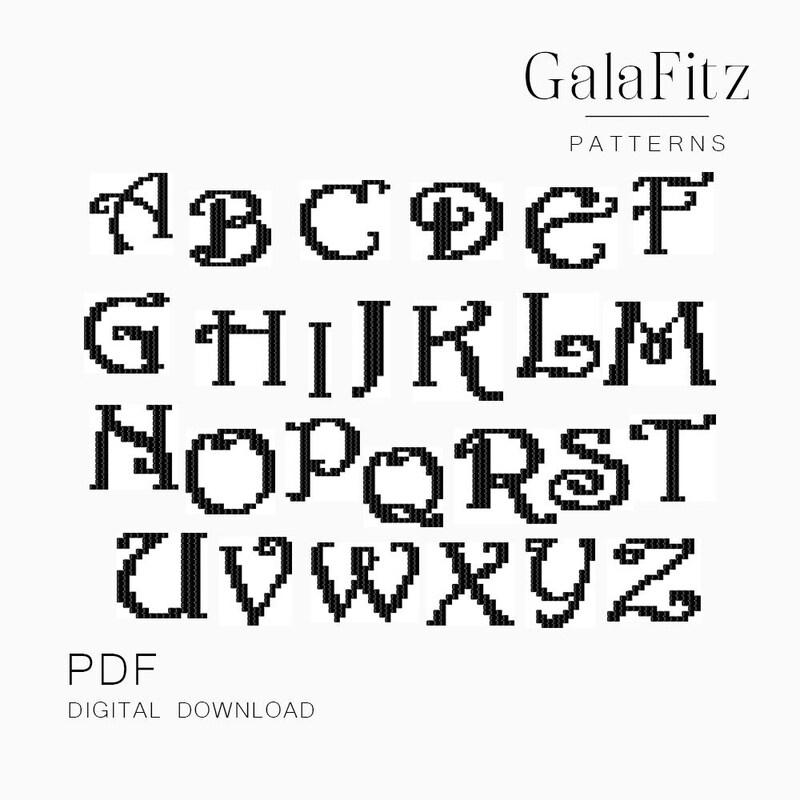 Alphabet Beads - Etsy