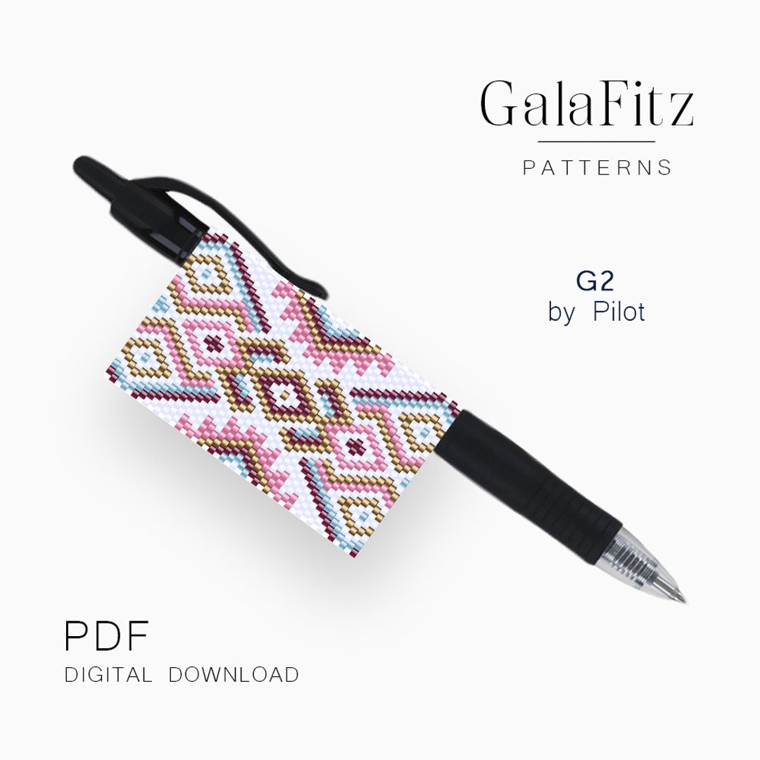 Ethnic-inspired Native Style Pen Wrap Pattern for G2 Pen by Pilot ...