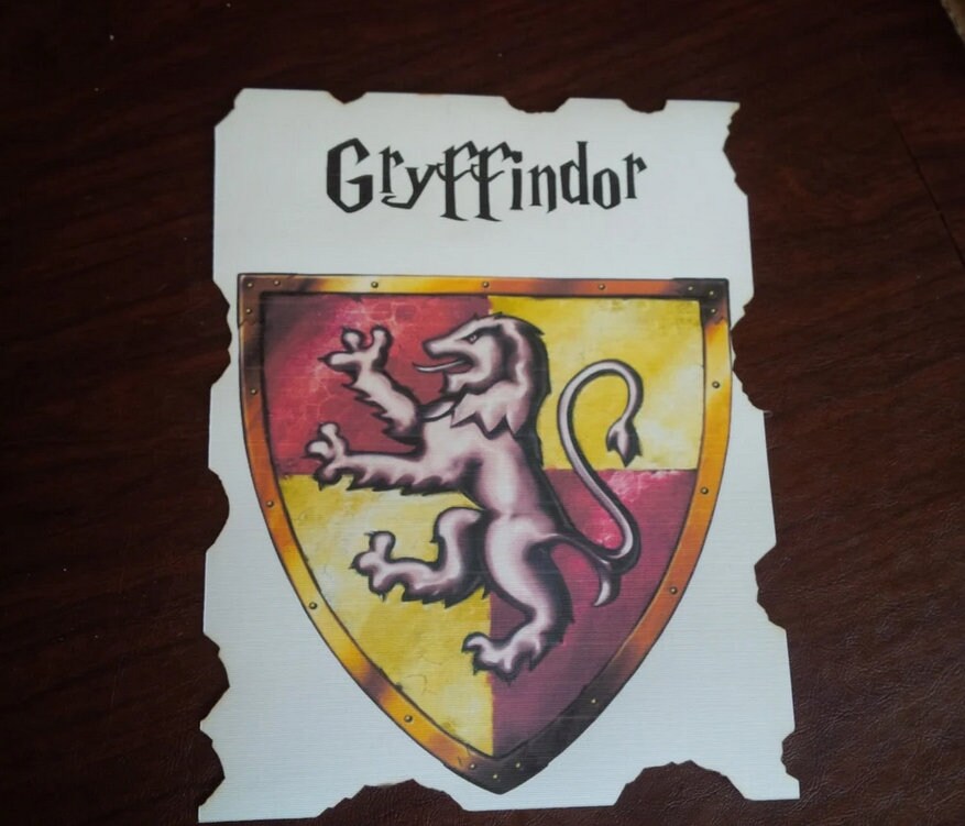 Magical * Witchcraft and Wizardry School House Banners Kids Birthday ...