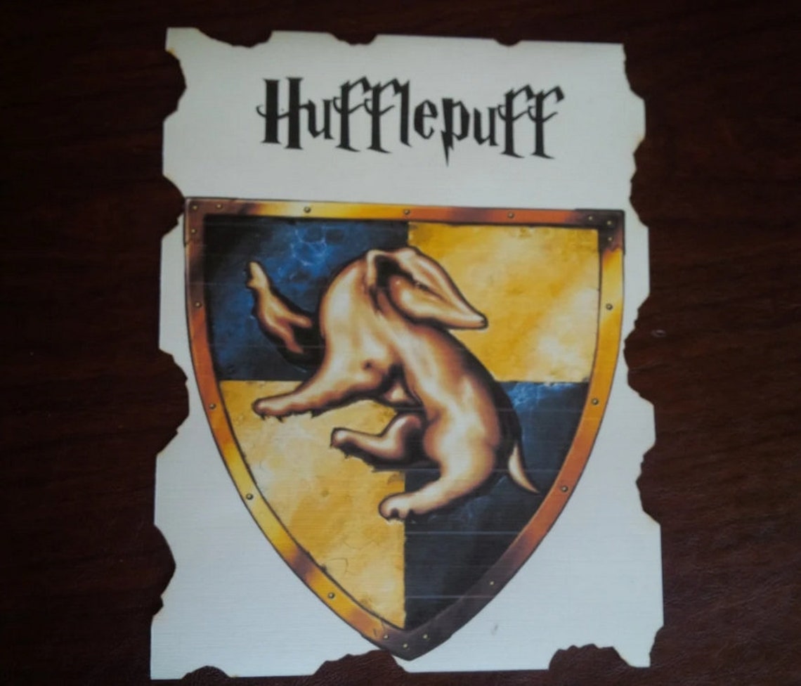 Magical Witchcraft and Wizardry School House Banners Kids Birthday ...