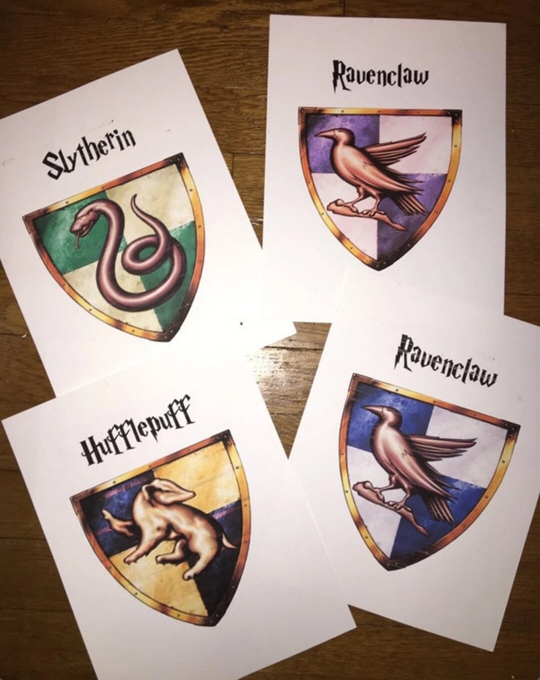 SINGLE * Themed Witchcraft and Wizardry School House Banners Kids ...