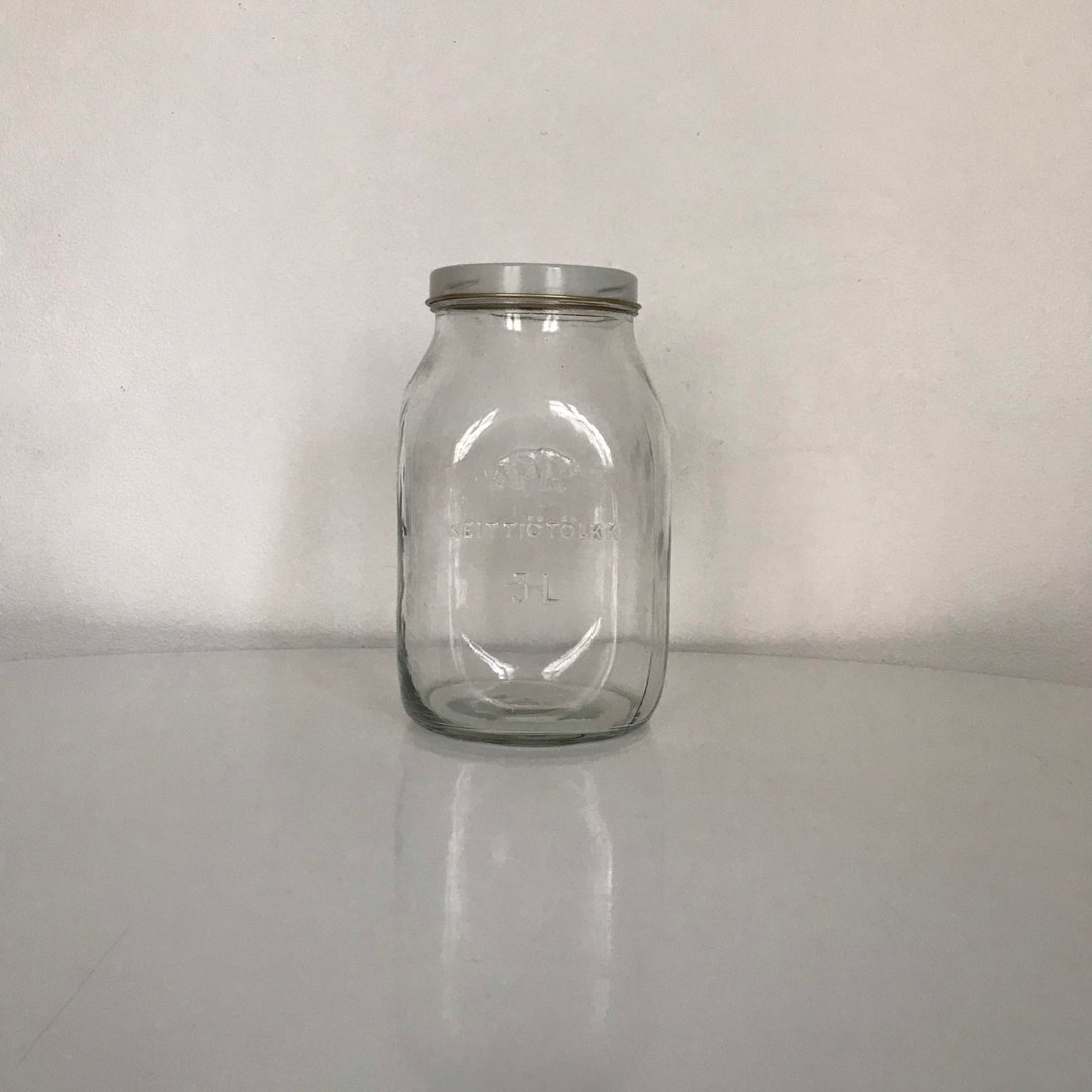 Karhula Glass Kitchen Jar - Etsy