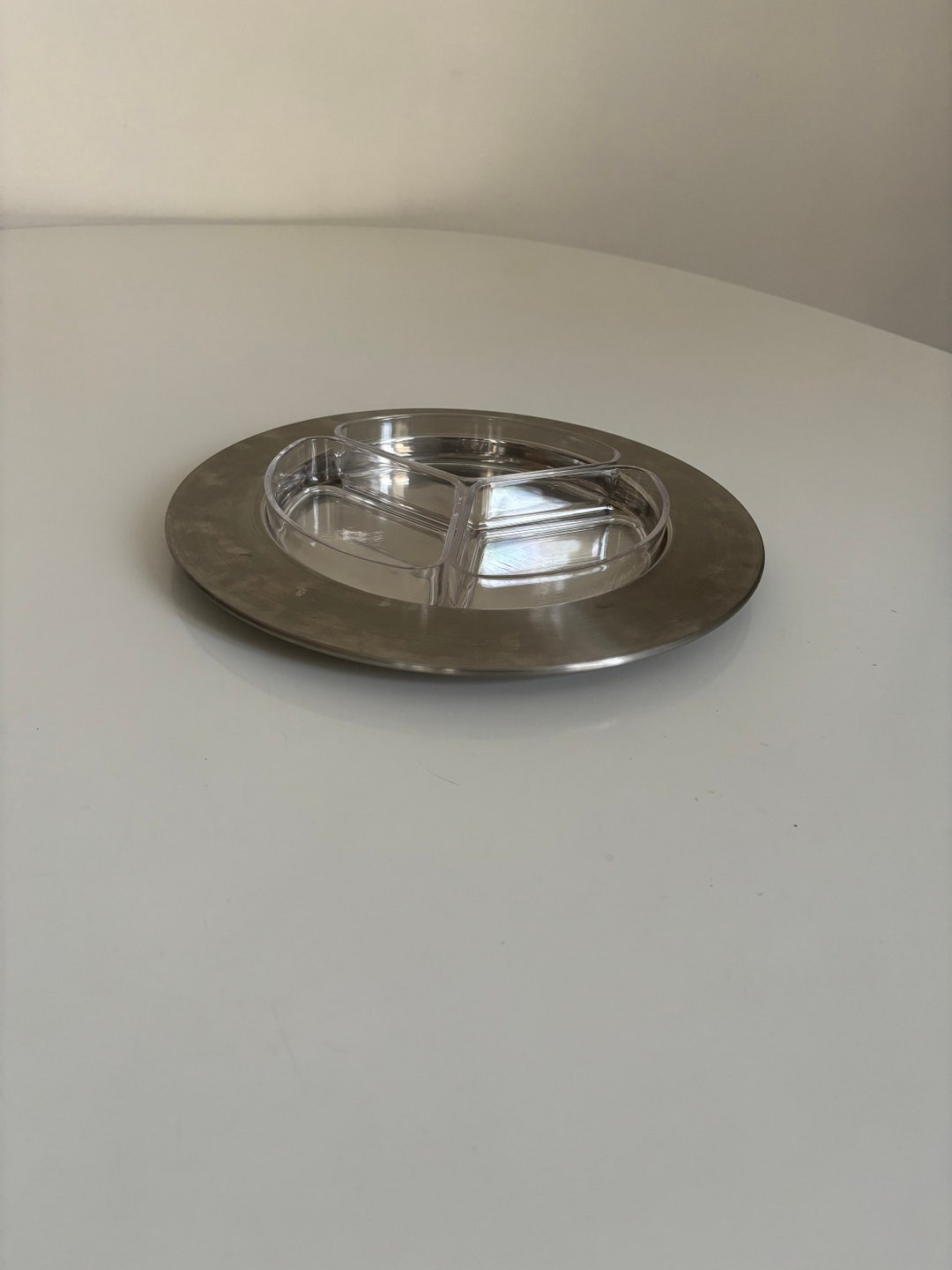 Timo Sarpaneva Steel Tray With 3 Plastic Bowl Opa - Etsy