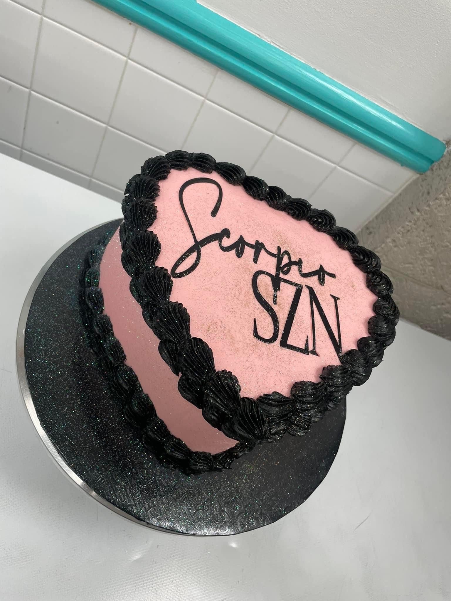 Flat Cake Topper/ Heart Cake - Etsy