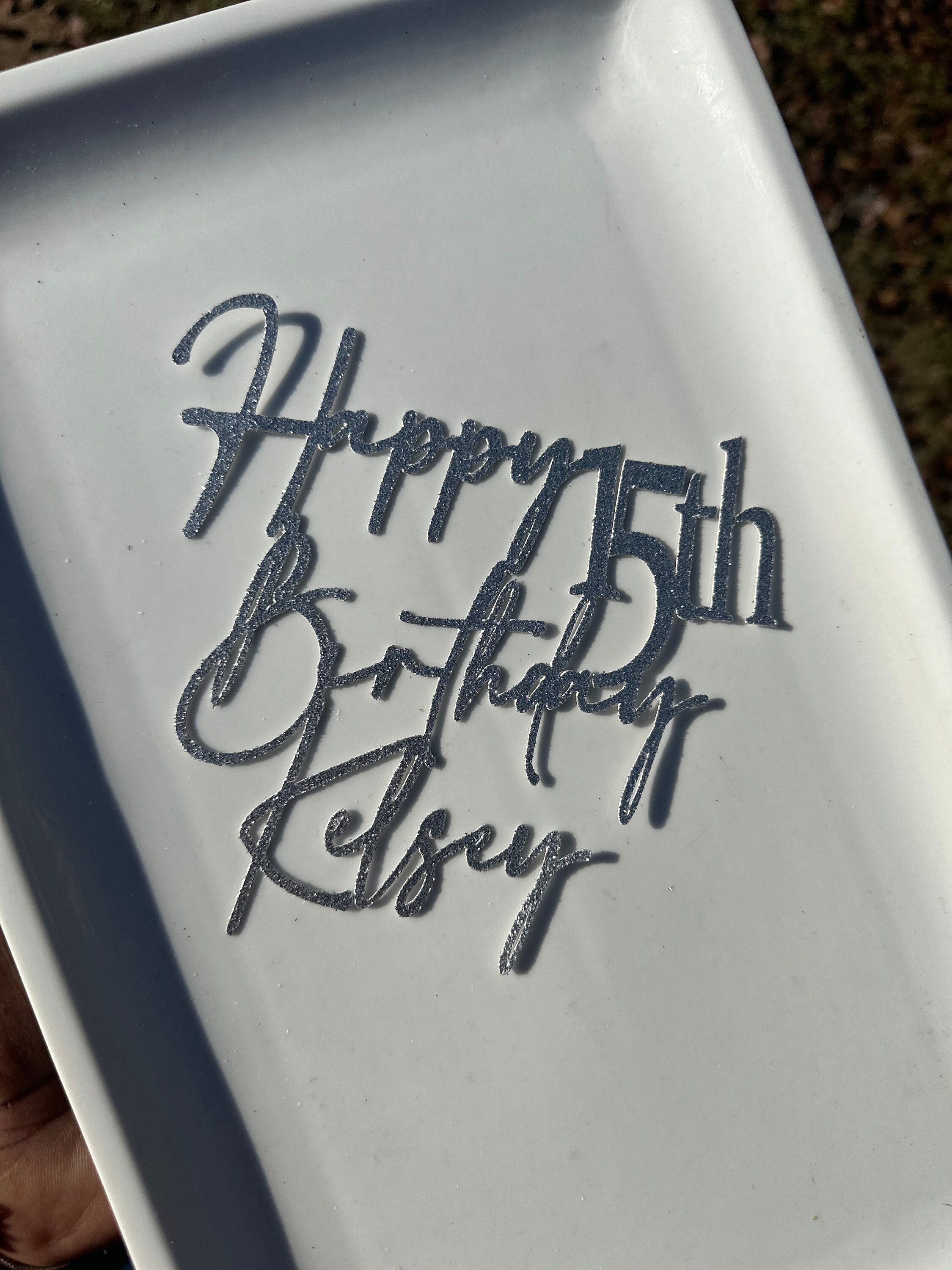 Flat Cake Topper/ Heart Cake - Etsy